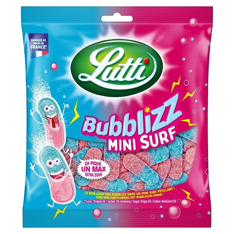 Lutti Bubblizz Mini Surf 100g Snackje