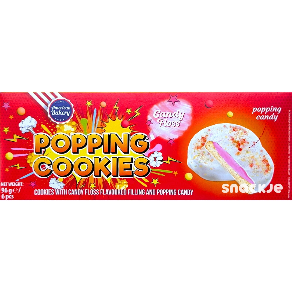 American Bakery Popping Cookies 96g – Snackje