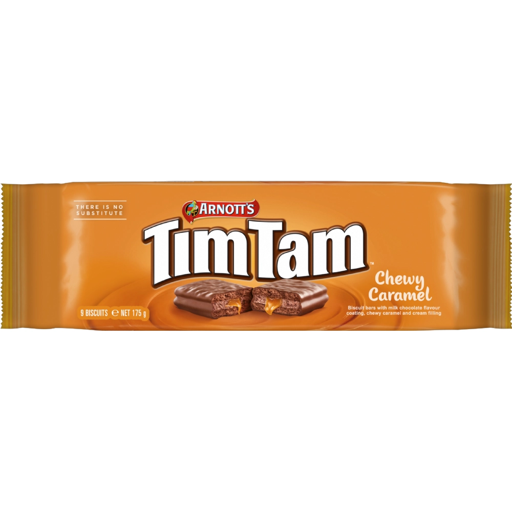 Arnott's Tim Tam Chewy Caramel 175g – Snackje