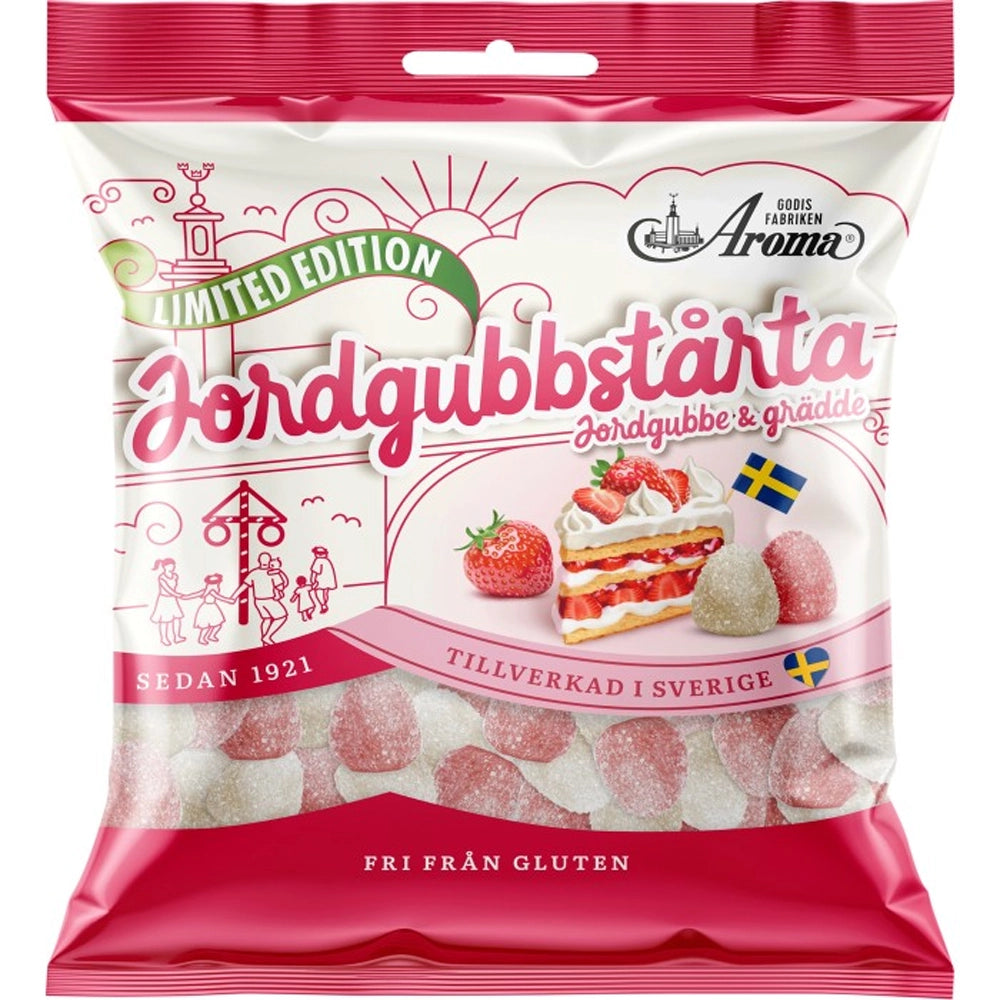 Aroma Strawberry Cake 125g – Snackje