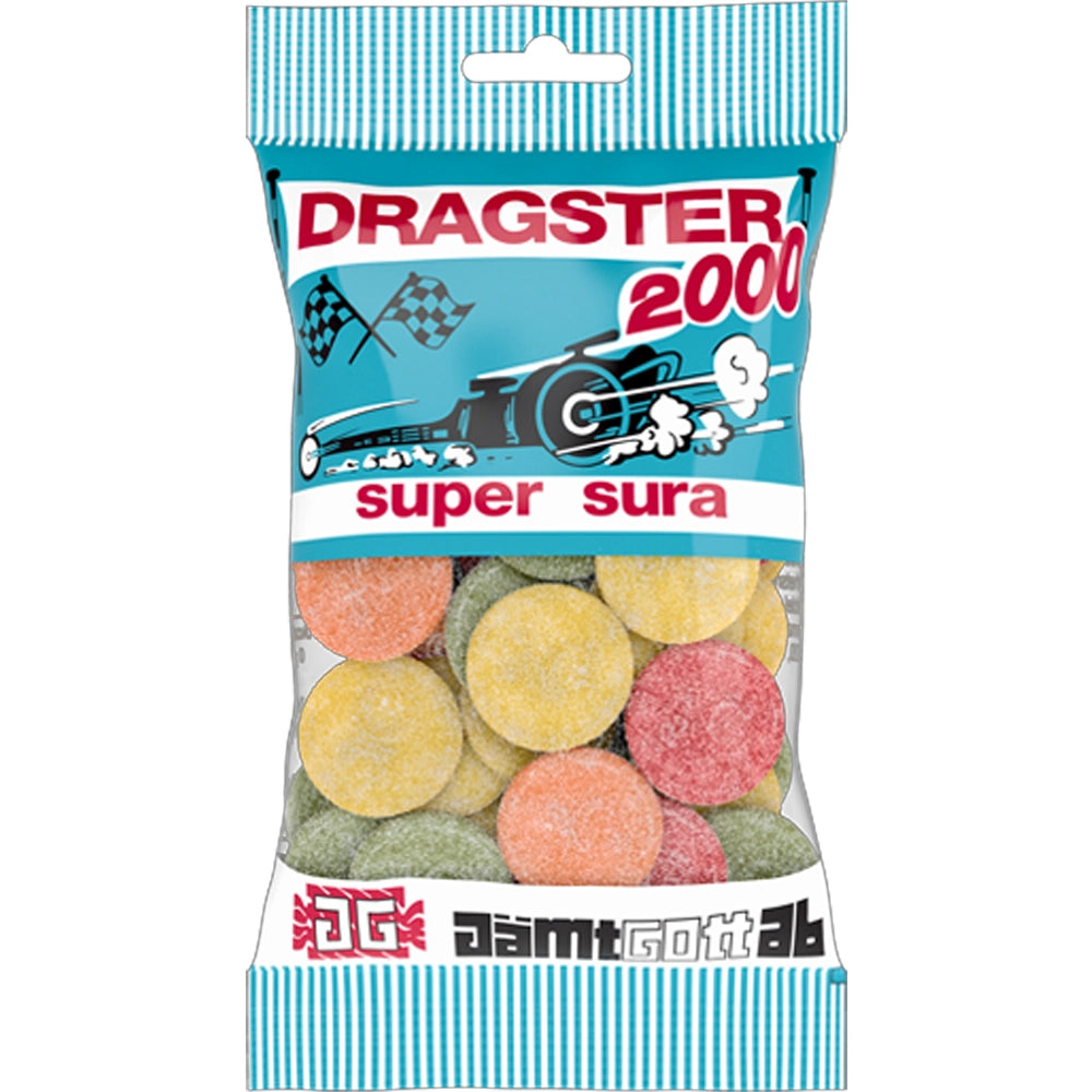 Candy People Dragster 2000 Super Sour 65g – Snackje