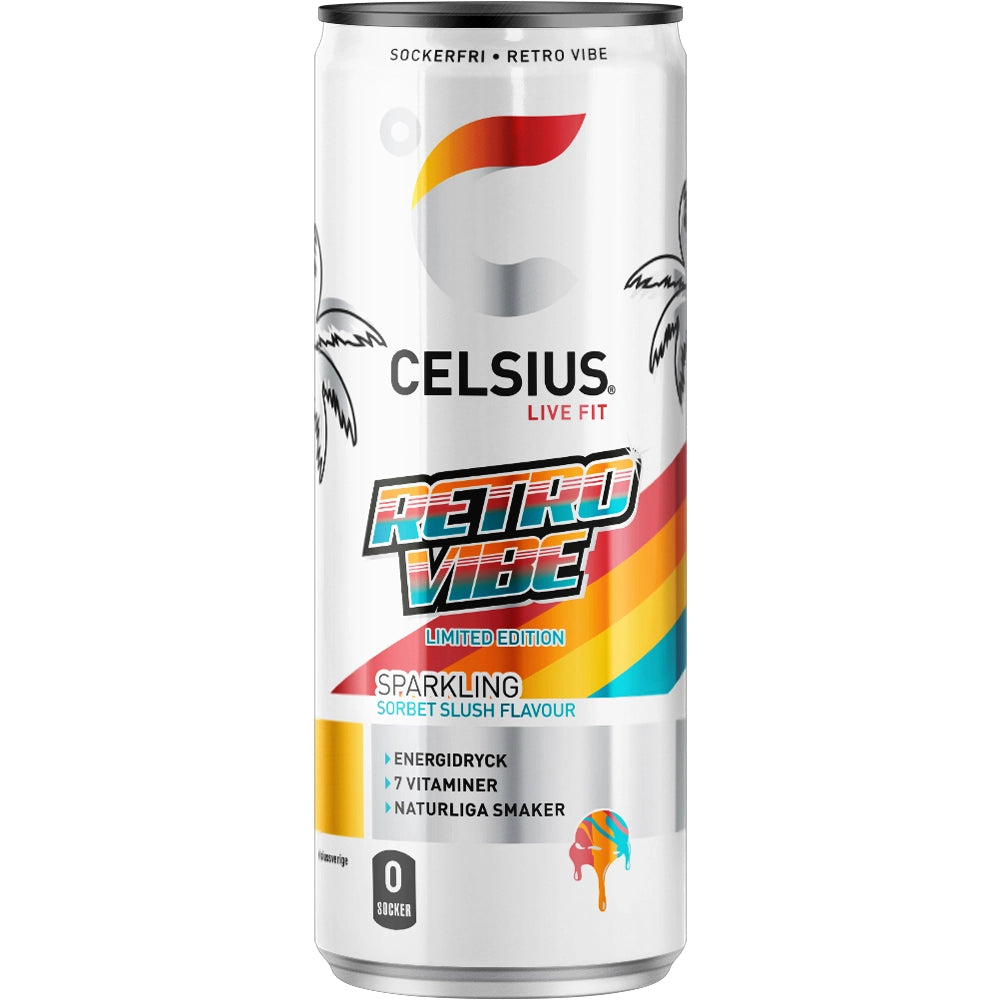 Celsius Retro Vibe 355ml – Snackje