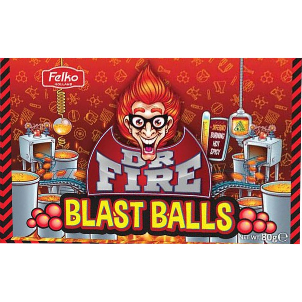 Dr. Fire Blast Balls 80g – Snackje