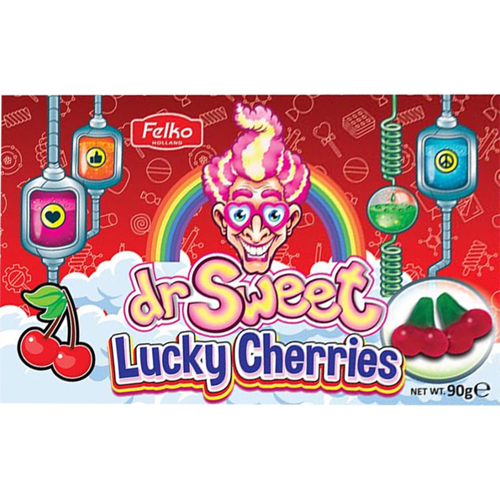 Dr. Sweet Lucky Cherries 80g – Snackje