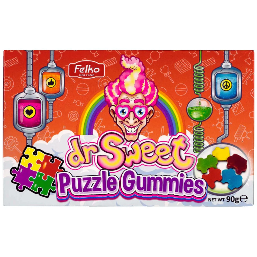 Dr. Sweet Puzzle Gummies 90g – Snackje