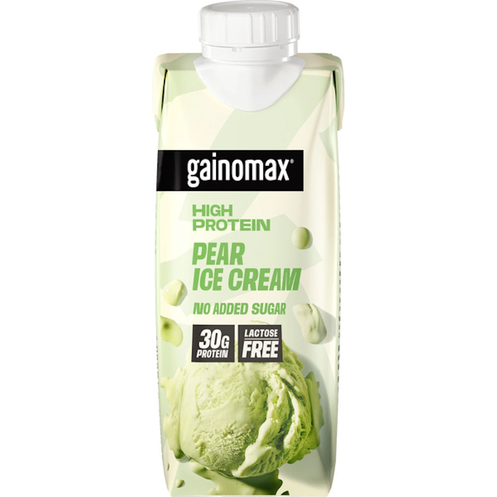 Gainomax High Protein Pear Ice Cream 250ml – Snackje