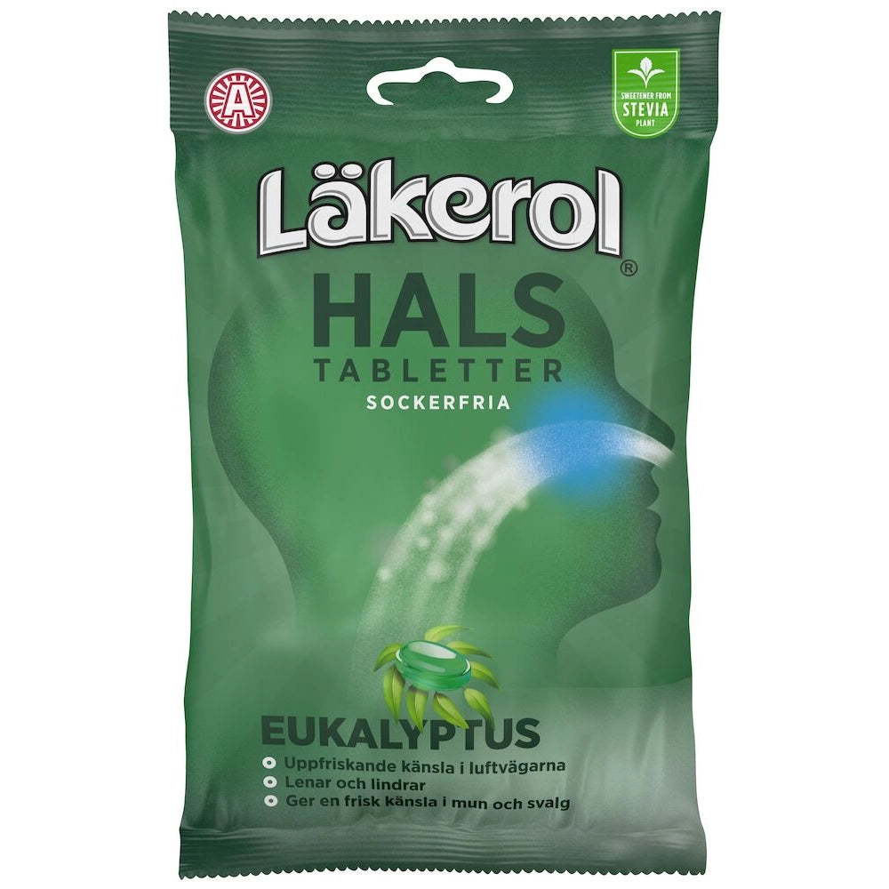 Lakerol Hals Eucalyptus 65g – Snackje