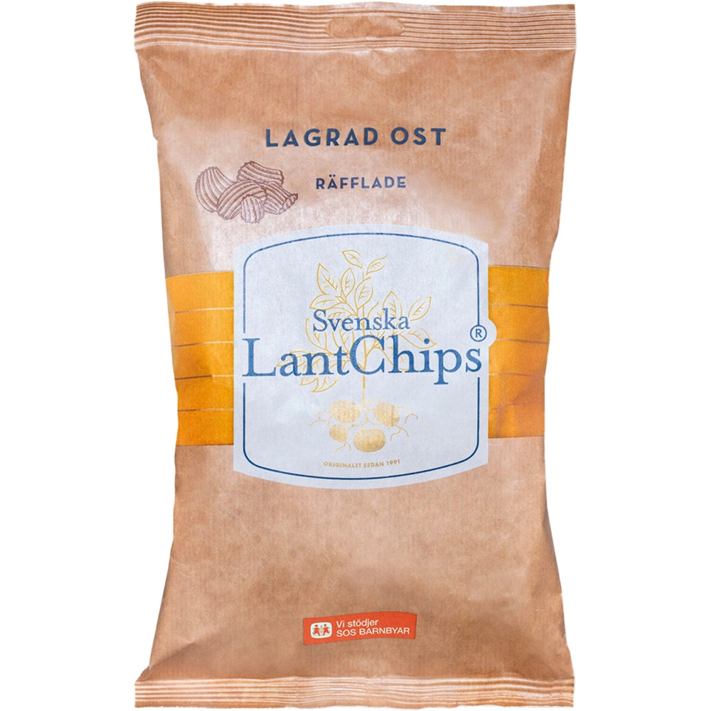LantChips Waved Aged Cheese 200g – Snackje