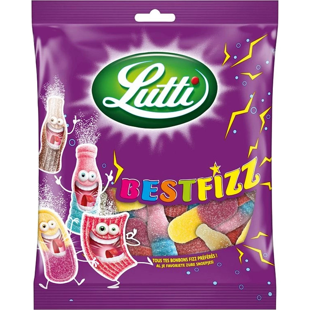 Lutti Best Fizz 100g – Snackje