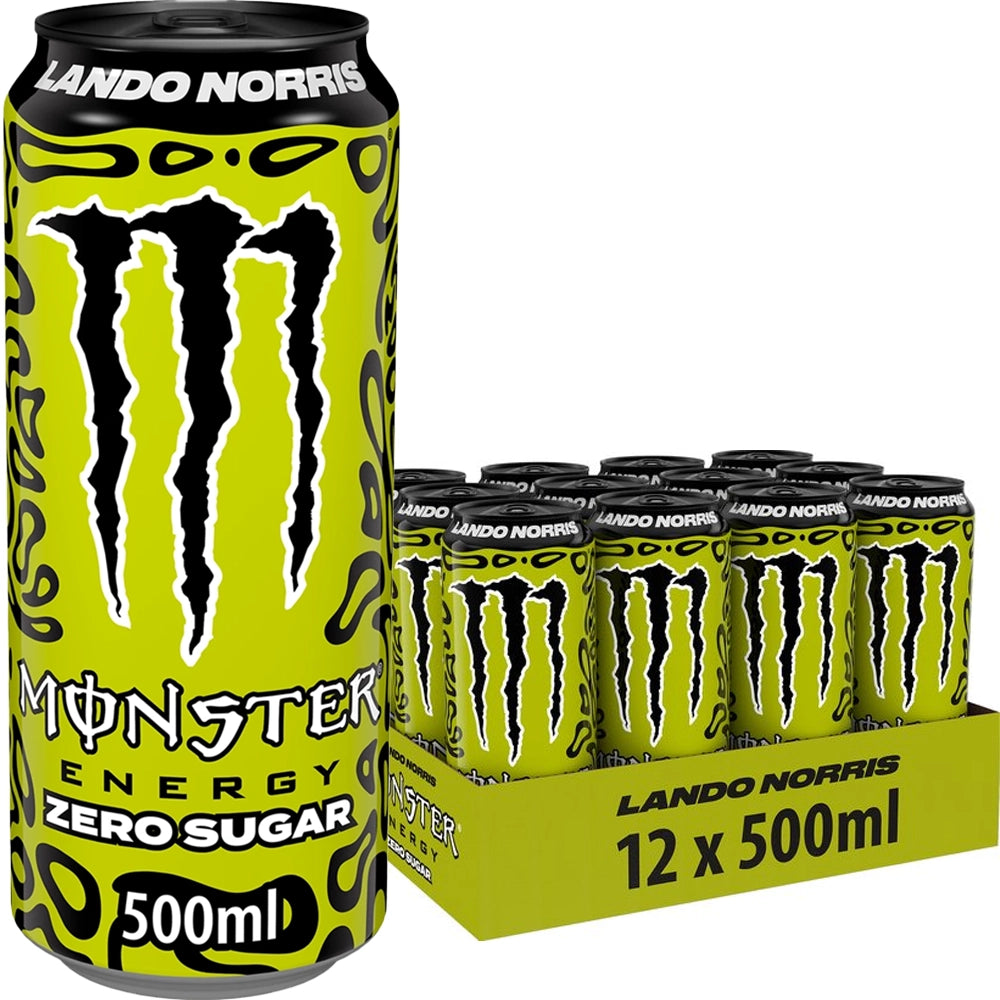 Monster Energy Zero Lando Norris 500ml [12 Tray] – Snackje