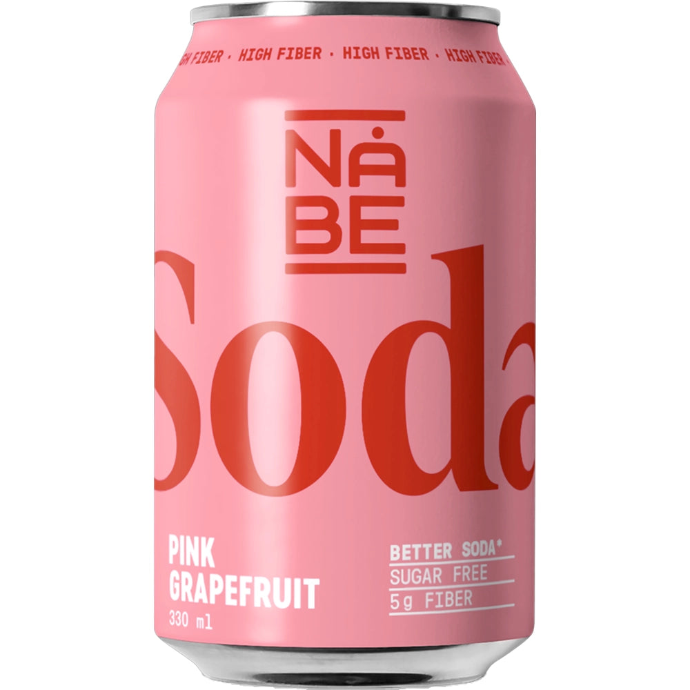 NABE Soda Pink Grapefruit 330ml – Snackje