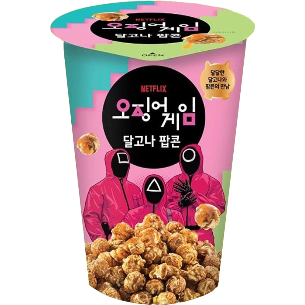Netflix Squid Game Dalgona Popcorn 80g – Snackje