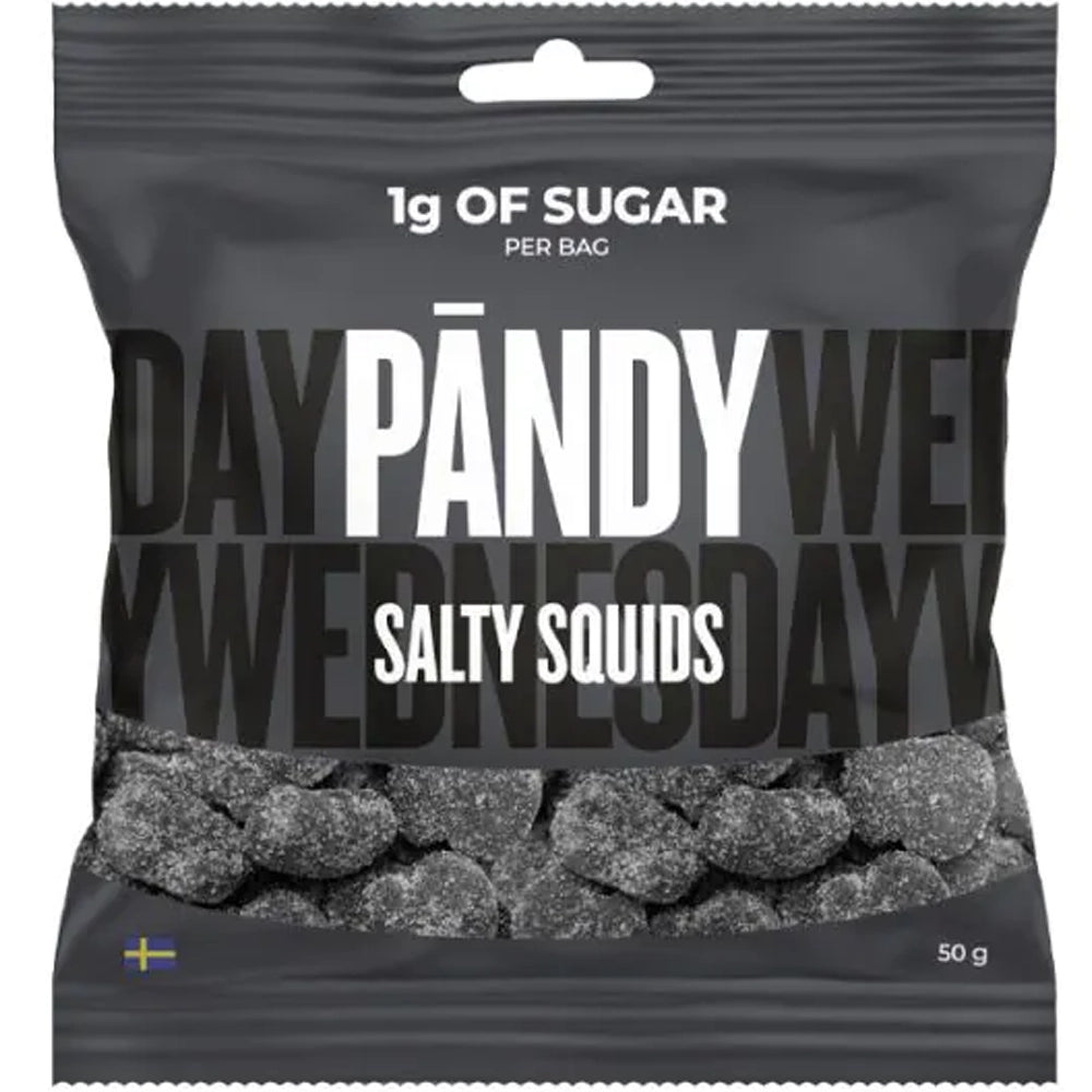 Pandy Salty Squids 50g – Snackje