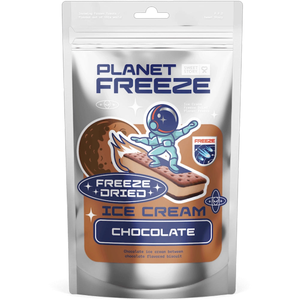 Planet Freeze Freeze Dried Ice Cream Chocolate 40g – Snackje