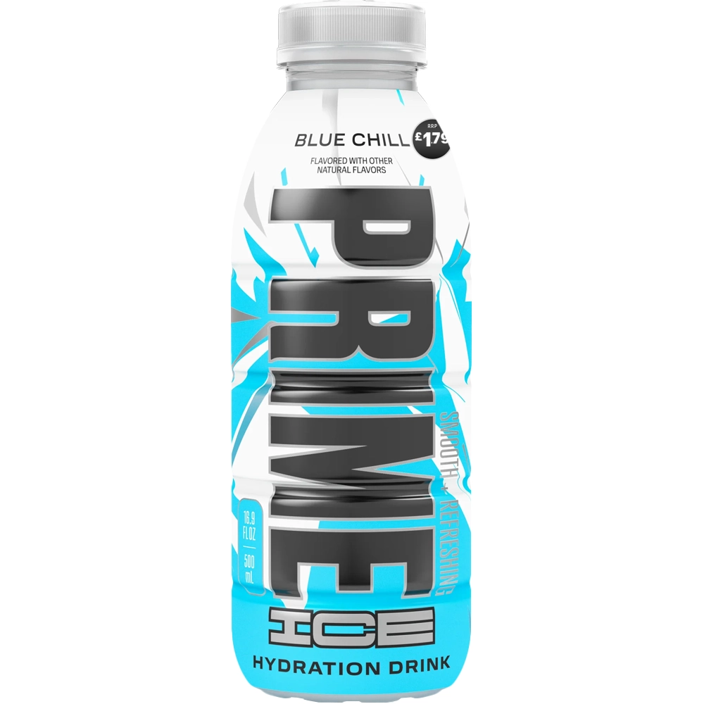 Prime Hydration Ice Blue Chill 500ml – Snackje