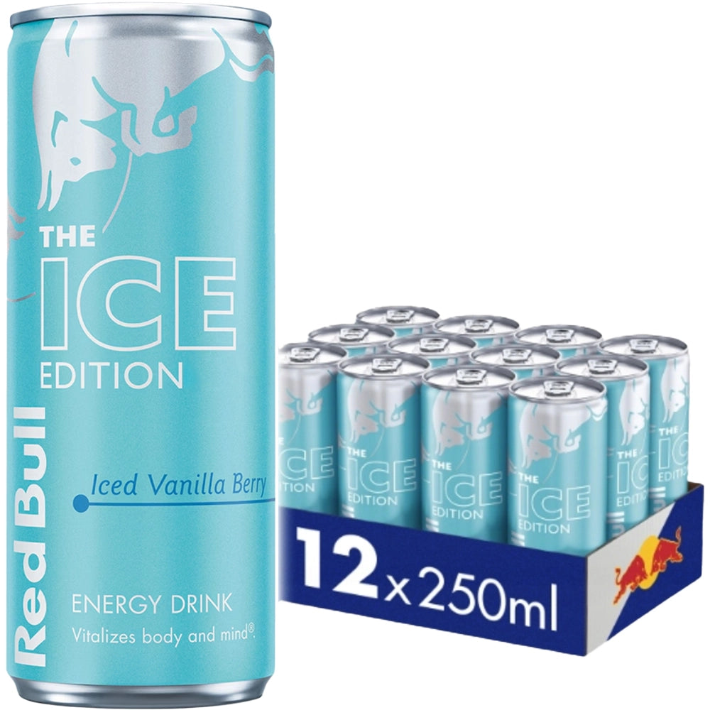 Red Bull Iced Vanilla Berry 250ml [12 Tray] – Snackje