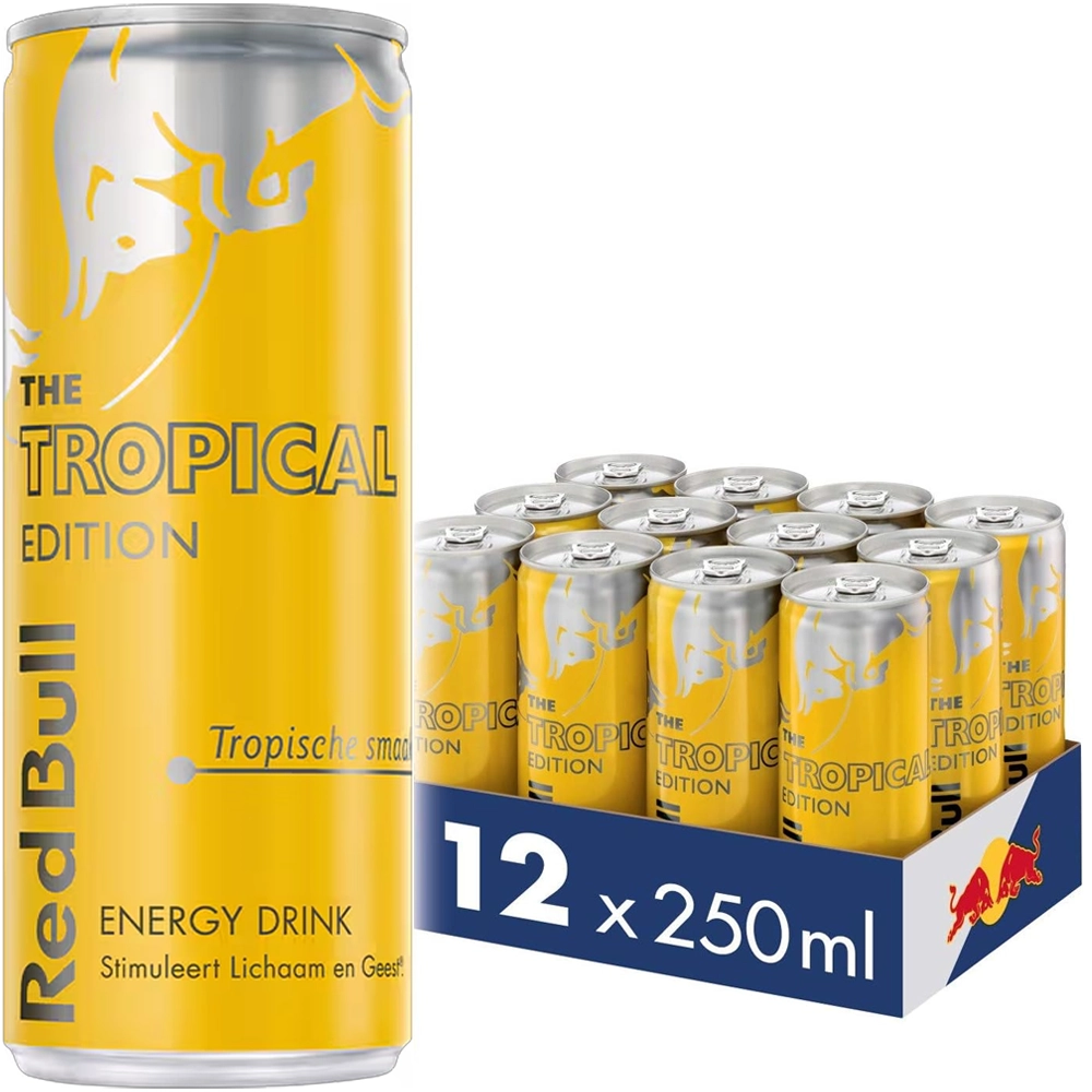 Red Bull Tropical 250ml [12 Tray] – Snackje