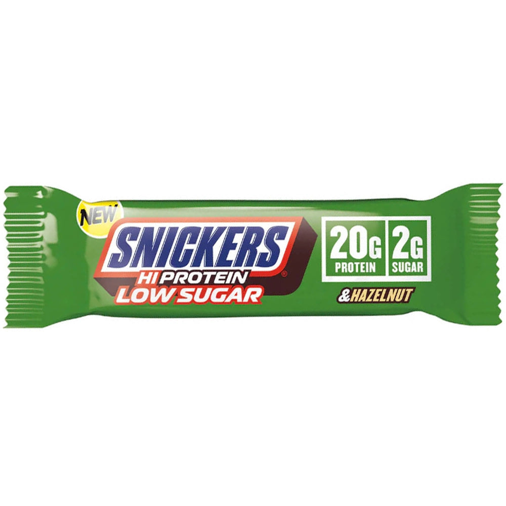 Snickers High Protein Low Sugar Hazelnut 57g – Snackje