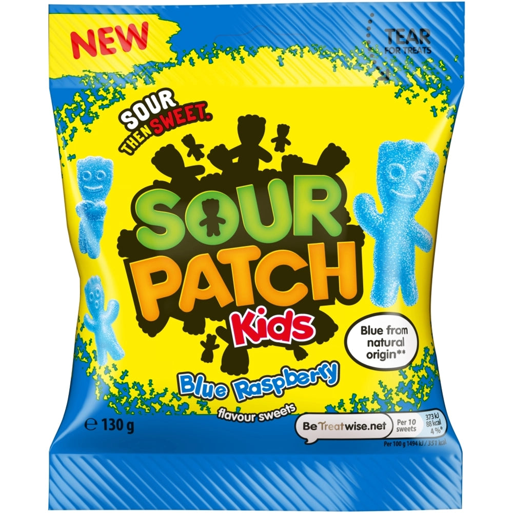 Sour Patch Kids Blue Raspberry 130g – Snackje