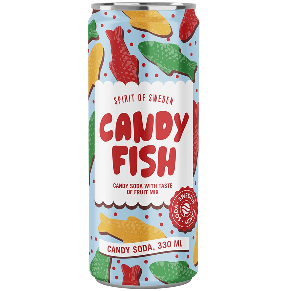 Spirit of Sweden Candy Fish Soda 330ml – Snackje