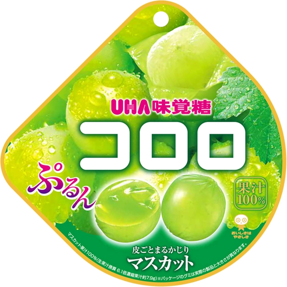 UHA Gummy Kororo Muscat Flavor 40g – Snackje
