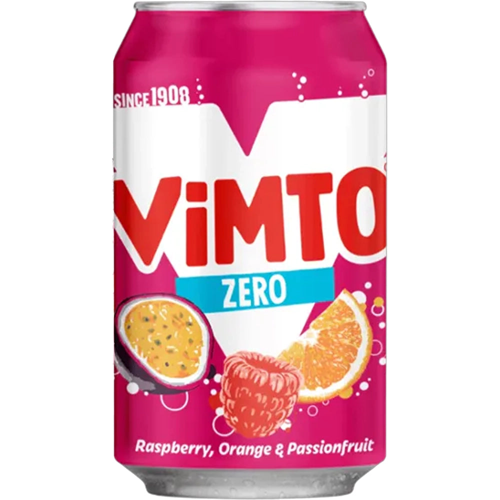 Vimto Zero Passionfruit 330ml – Snackje