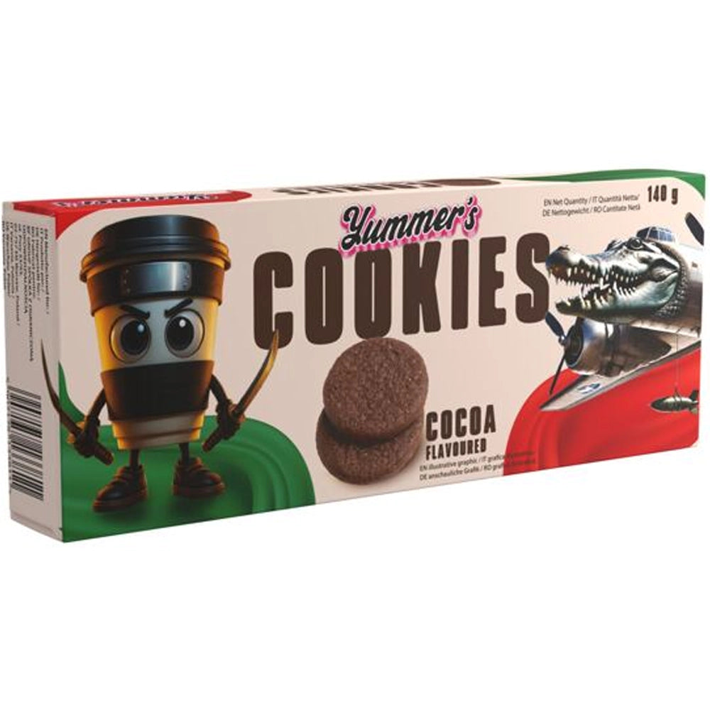Yummer's Italian Brainrot Cookies Cocoa 140g – Snackje