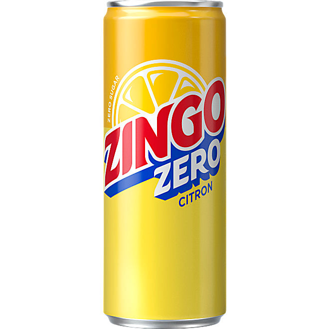 Zingo Zero Lemon 330ml – Snackje