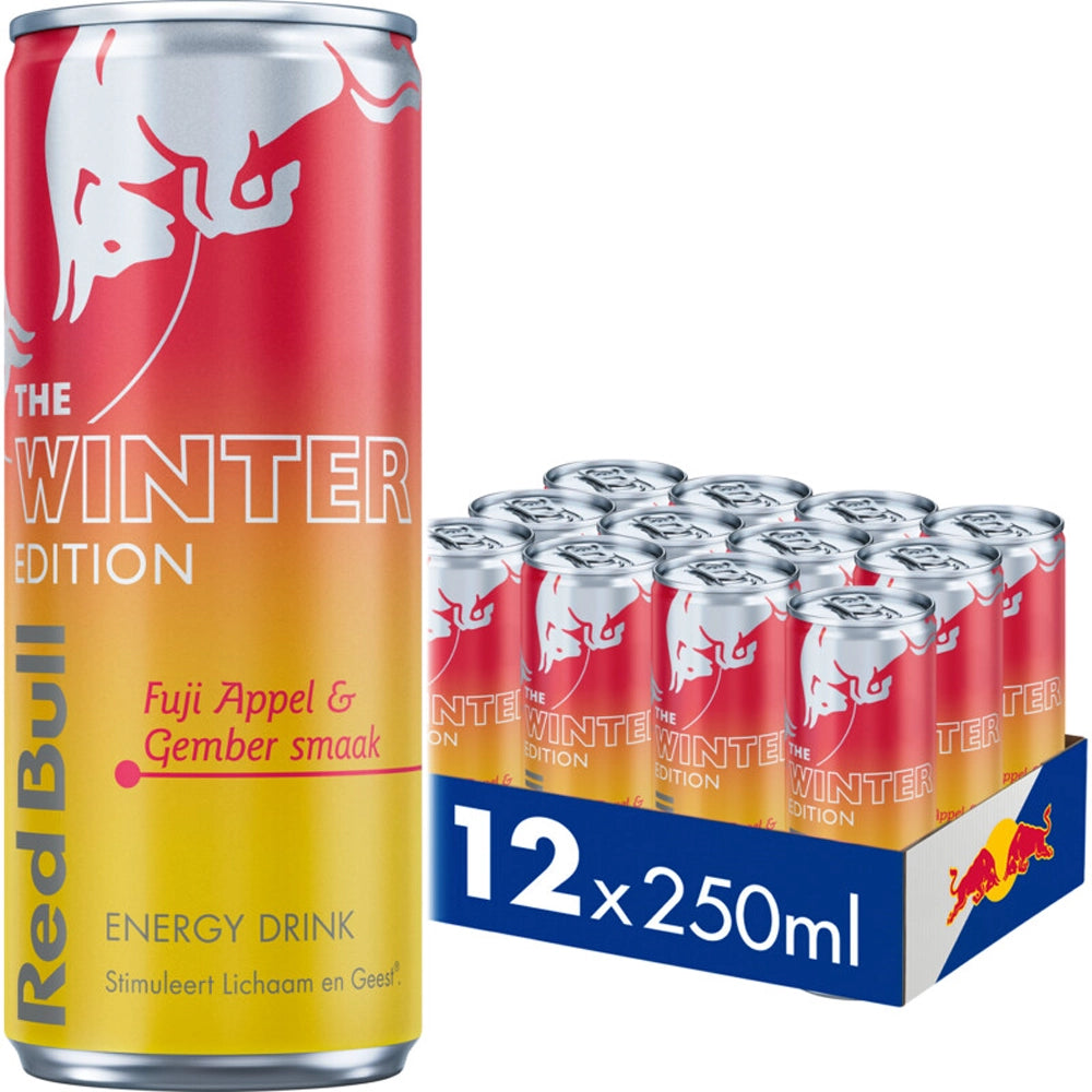 Red Bull Winter Fuji Apple & Ginger 250ml [12 Tray] – Snackje